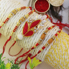 Set of 5 Rakhi - Five Rakhi sets online for Brother